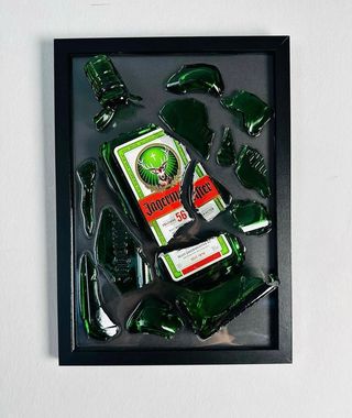 Quadro Jagermeister fatto a mano