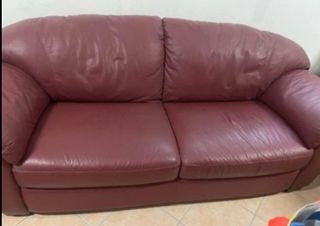 divano pelle Divani&Divani