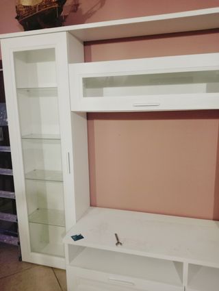 parete attrezzata come nuova