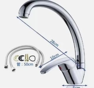 MISCELATORE RUBINETTO MONOCOMANDO LAVELLO CUCINA