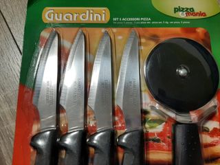 Coltelli + rotella per pizza