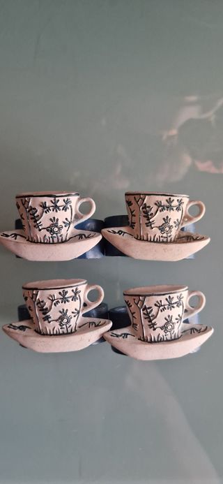 Porta tovaglioli dipinti a mano