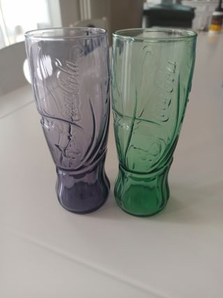 Nr. 2 bicchieri coca cola