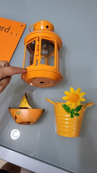 Lavagna memo , portacandela e porta piantina