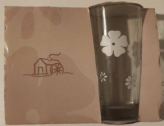 Set 2 bicchieri mulino bianco nuovi