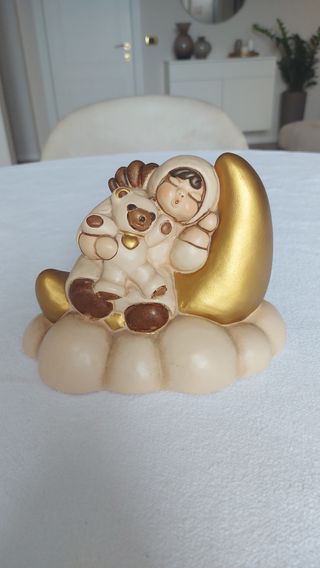 Angelo Thun su nuvola Luna e Teddy