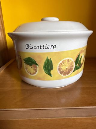 biscottiera ceramica caltagirone