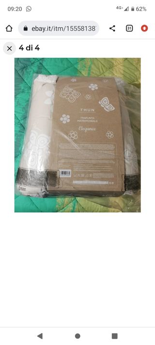 Trapunta matrimoniale inverno elegance THUN