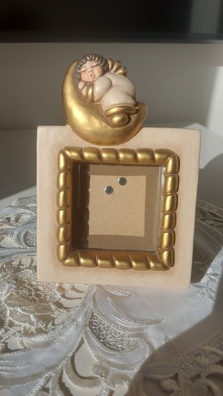 Thun cornice portafoto con angelo e luna