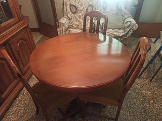 Tavolo tondo allungabile