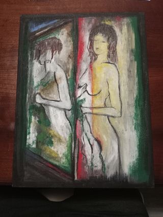 Quadro Su Tela Donna