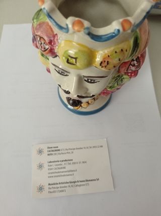 Testa di moro ceramiche di caltagirone