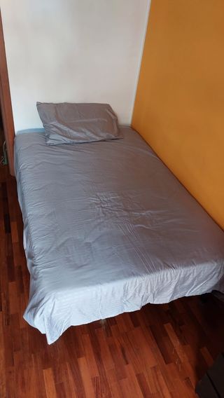 Materasso e rete 1 piazza e mezza