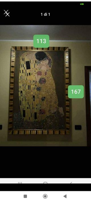 Tela "il bacio" Klimt