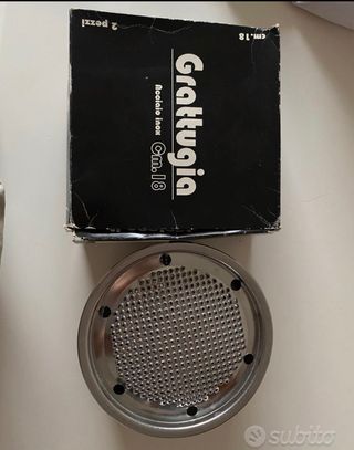 Grattuggia in acciaio