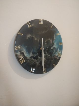 Orologio in resina black sea