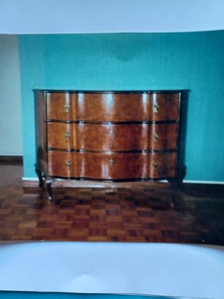 Cassettiera camera anni '40 fatta a mano