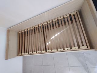 Letto singolo  a cassettoni