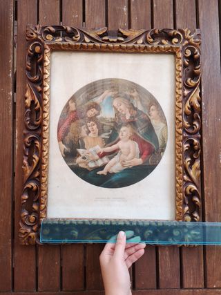 Quadro con cornice Madonna del Magnificat