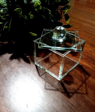 Scatola Cristallo vintage bellissima