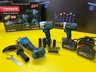 3 in 1: Trapano avvitatore+Impulsi+Flex