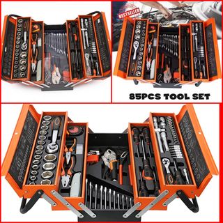 Valigetta Cassetta Degli Attrezzi 85 Pezzi Metallo