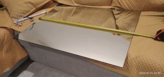 specchio con faretto