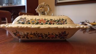 centrotavola rettangolare con coperchio