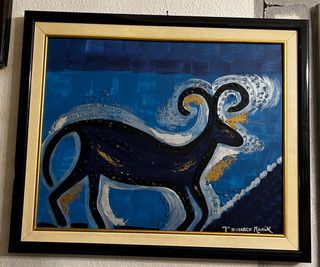Quadro serie zodiaco Ariete