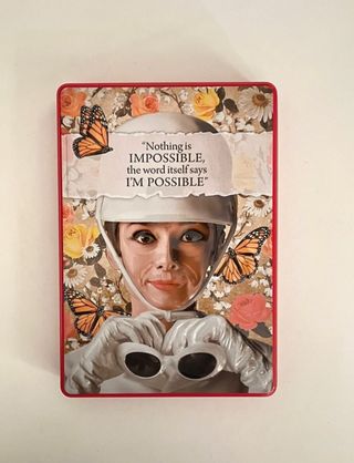 scatola in latta Audrey Hepburn