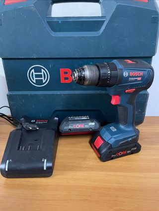 Bosch Trapano a percussione a batteria GSB 18V-55