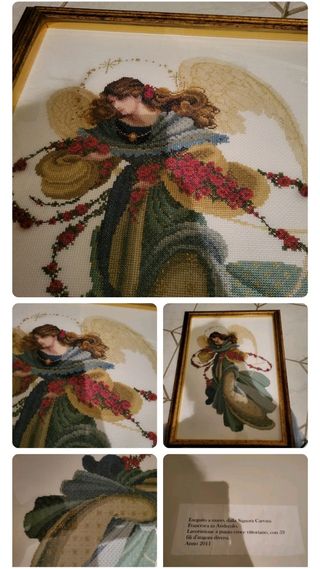 Quadro ricamato