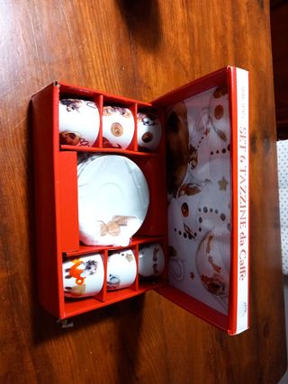 Set 6 tazzine da caffe