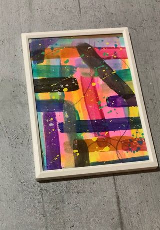 stampe dipinte a mano