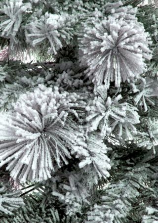 Albero di Natale innevato slim
