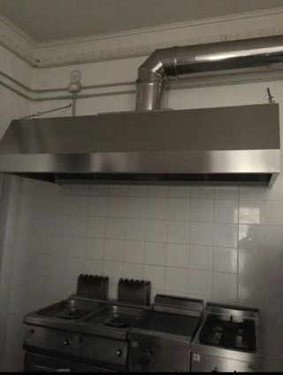 Cappa a parete inox