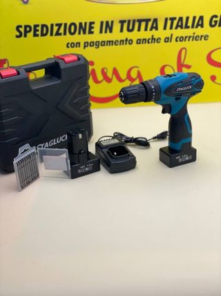 Trapano Avvitatore Staglück + Set punte