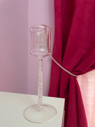 portacandela con swarovski