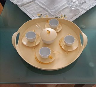 Tazzine da caffe con vassoio della Guzzini