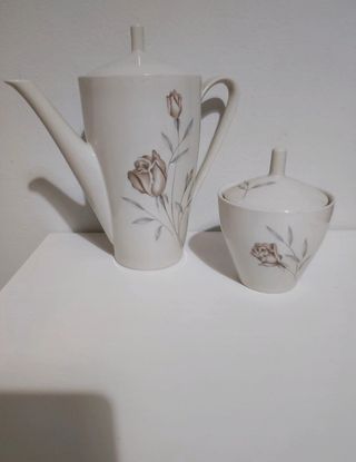 Teiera e zuccheriera vintage