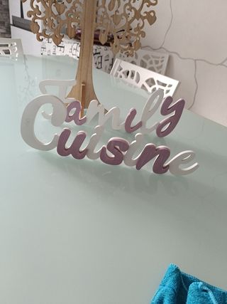 Scritte decorative casa