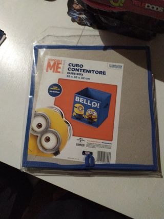 Contenitore x giochi con maniglie