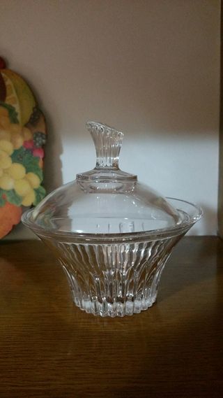 Vaso scatola  in cristallo