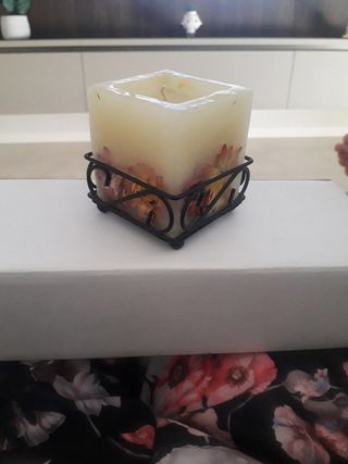 candela con supporto