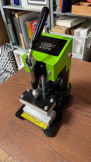 pressa idraulica riscaldante