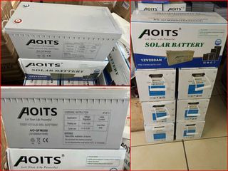 Batteria 12 V 200 ah per kit fotovoltaico pannello