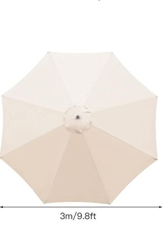 Telo ricambio ombrellone da esterno