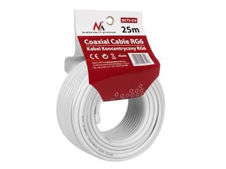25 Metri Cavo coassiale antenna/satellite 75 Ohm