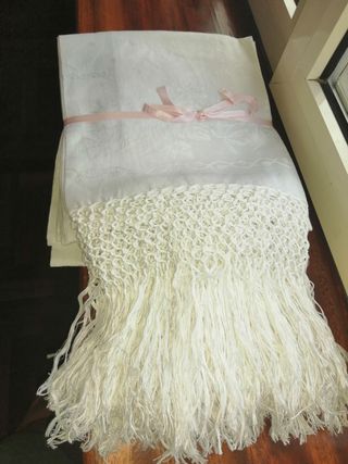 6 asciugamani di fiandra di lino, nuovi