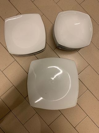 servizio completo piatti da 18pz